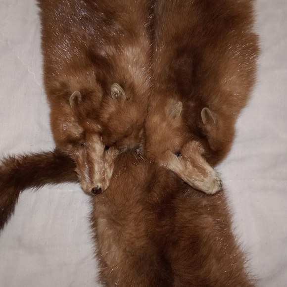 Nigbor Furs | Accessories | Vintage 4 Full Body Mink Fur Pellets Shawl ...